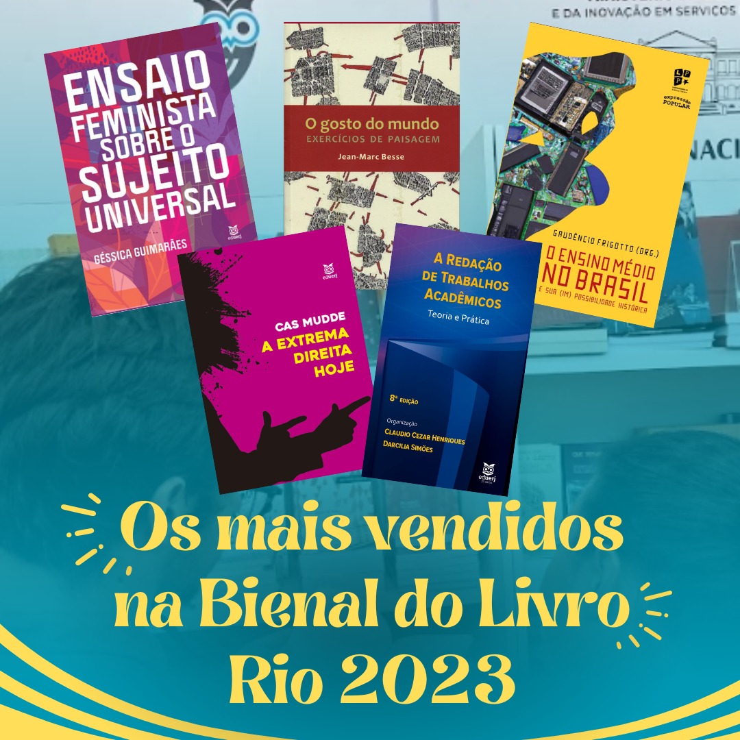 Os 5 mais da Bienal | EdUERJ - Editora da Universidade do Estado do Rio de Janeiro